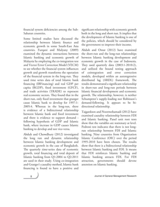 Islamic Finance and Economic Growth in the Kingdom of Saudi Arabia (KSA ...