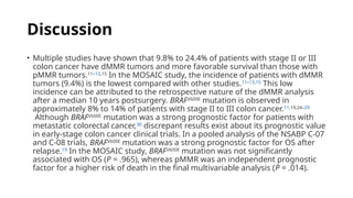 MOSAIC trial in Colon Cancer: 10 year updated study | PPTX