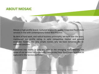 Mosaic corporate overview | PPT