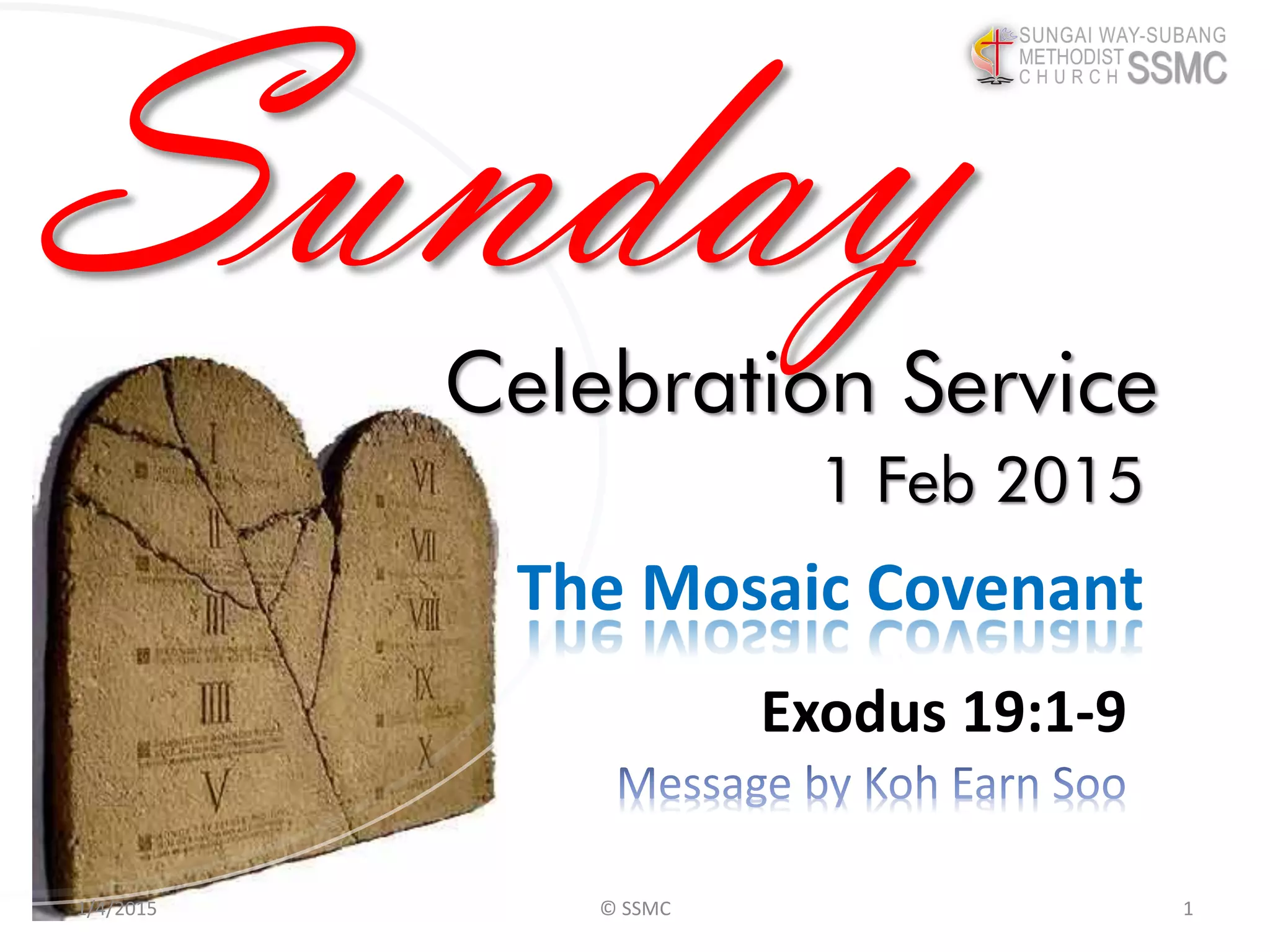 Mosaic covenant | PDF