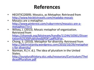 Mosaic leadership approach to address pluralism | PPT