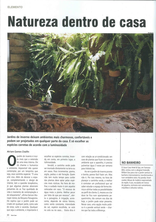 Mosaico Paisagismo - Gerson Munayer | PDF