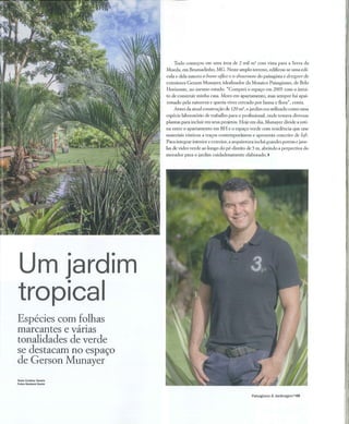 Mosaico Paisagismo - Gerson Munayer | PDF