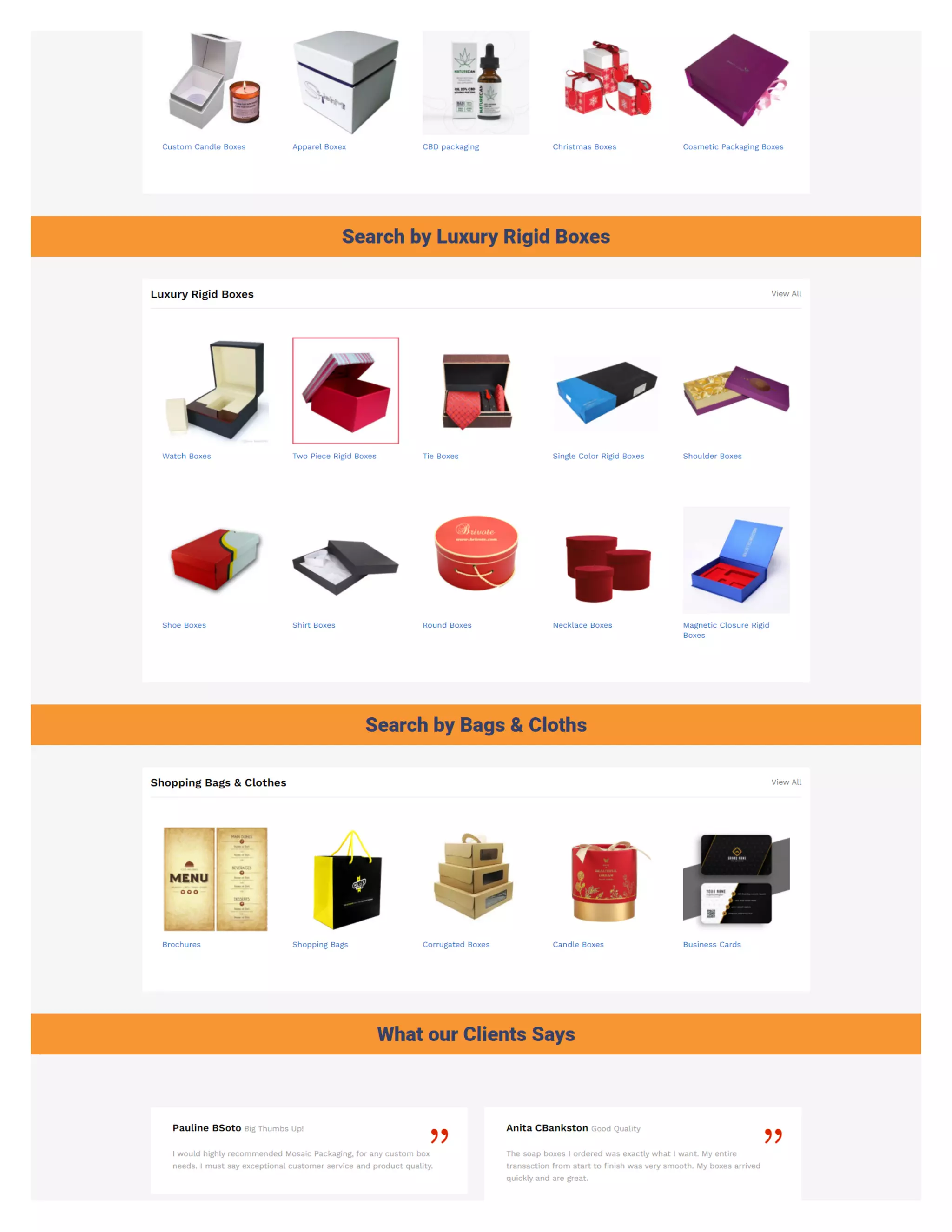 Mosaic packaging | PDF