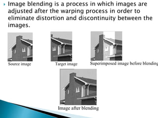 MOSAICING IMAGES_sjec | PPT