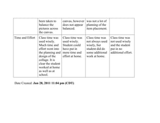 Rubric in Making Mosaic | DOC