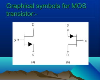 Mos and cmos technology | PPT