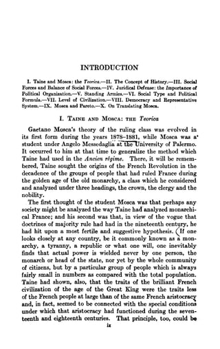 Mosca - The Ruling Class | PDF