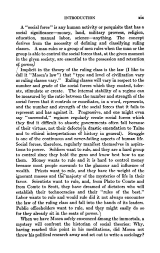 Mosca - The Ruling Class | PDF