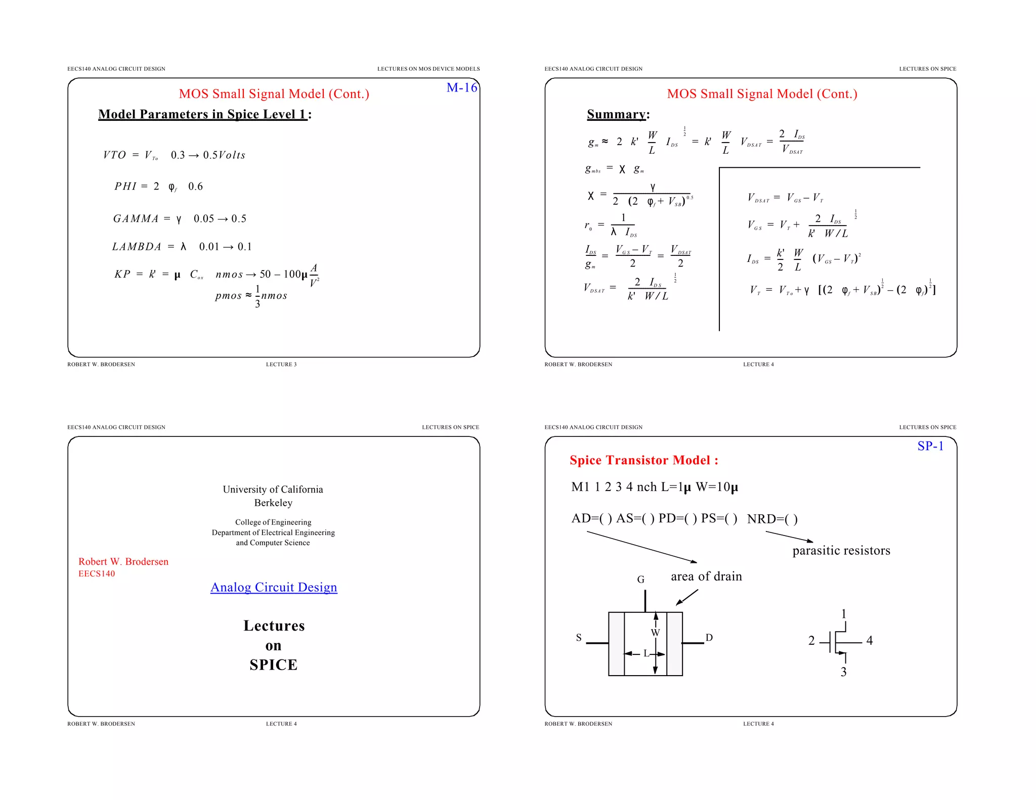 MOS_Characteristics | PDF