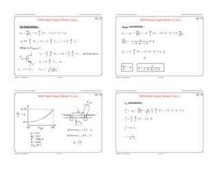 MOS_Characteristics | PDF