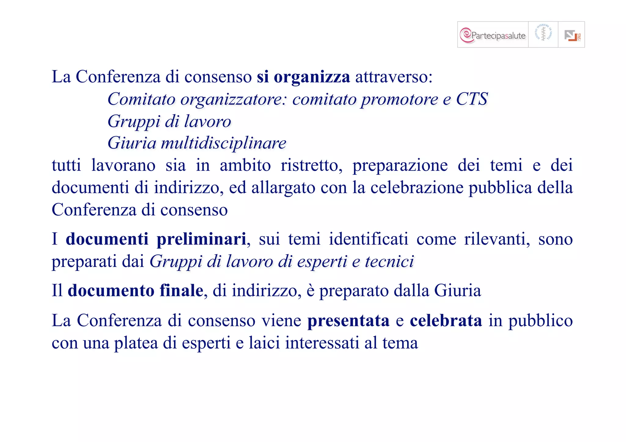 Le consensus conference | PDF