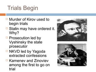 Moscow show trials review | PPT | Law