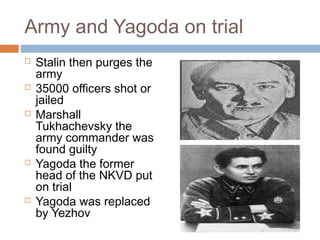 Moscow show trials review | PPT | Law