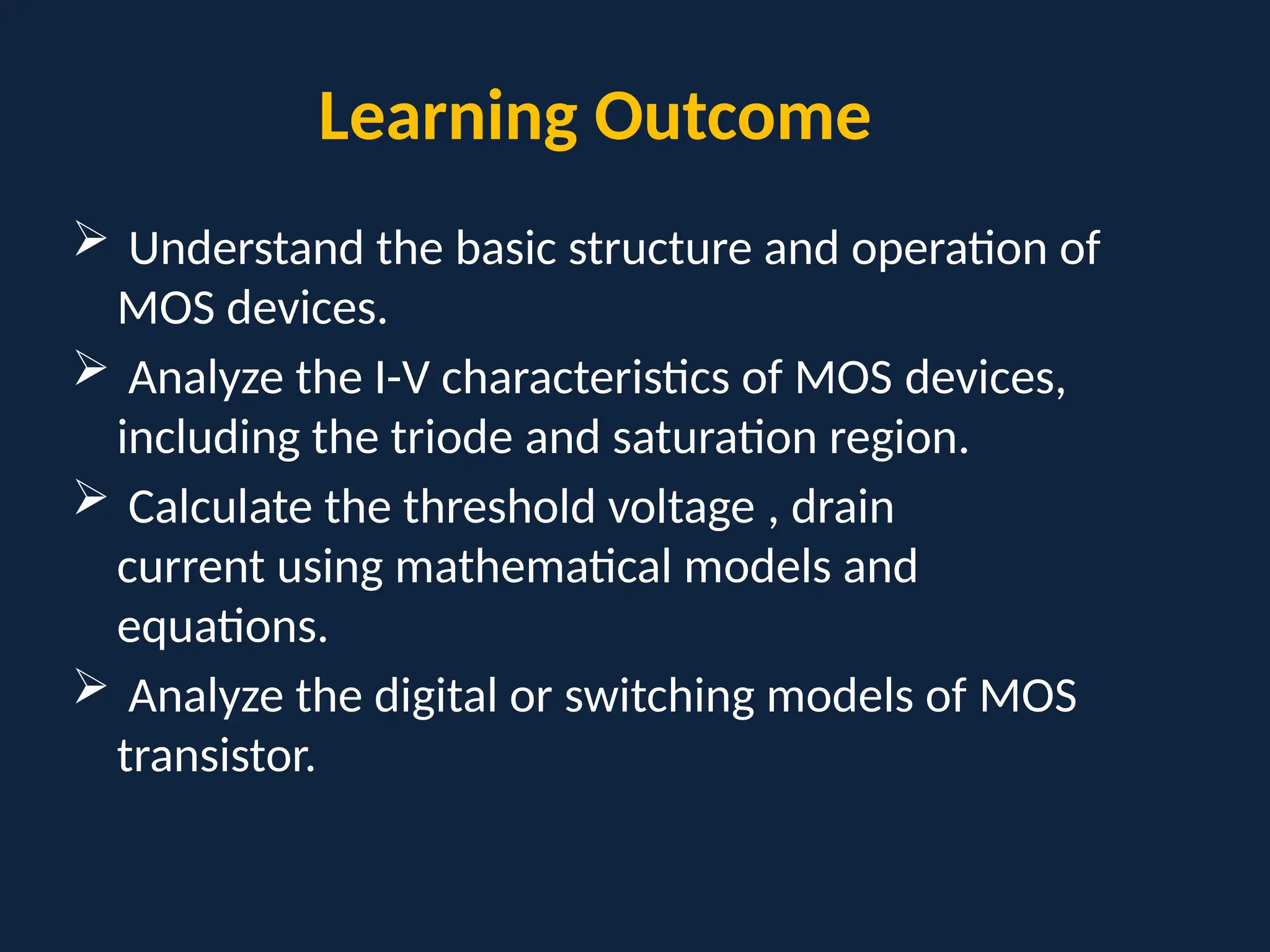 Introduction to MOS DEVICE and it's structure.pptx