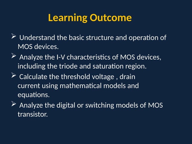 Introduction to MOS DEVICE and it's structure.pptx