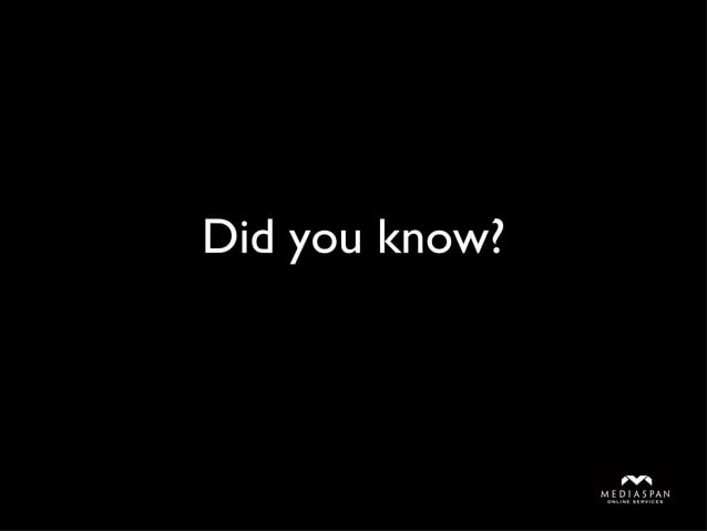 Did You Know? | PPT