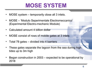 MOSE PROJECT | PPT