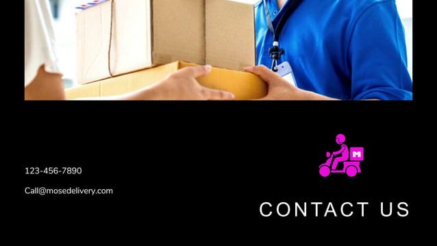 Mose delivery pitch deck | PPT