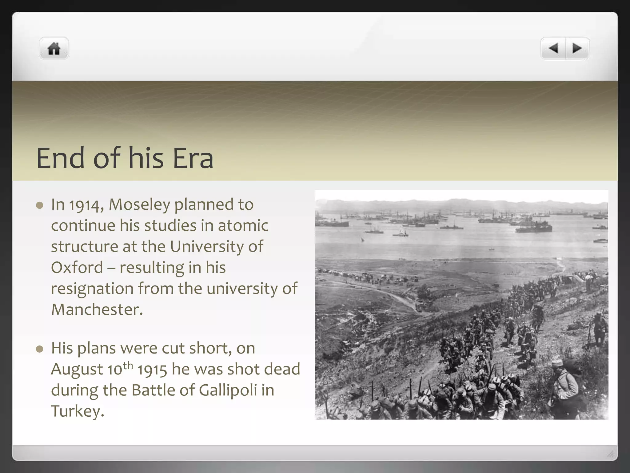 Moseley - His contribution To Physics and Chemistry | PPTX