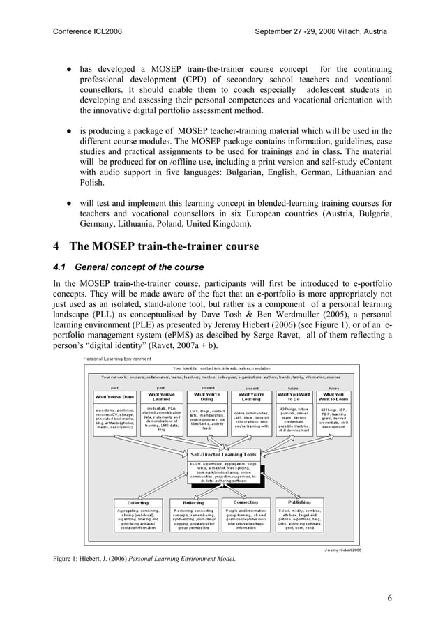 MOSEP paper - ICL Conference 2007 | PPT