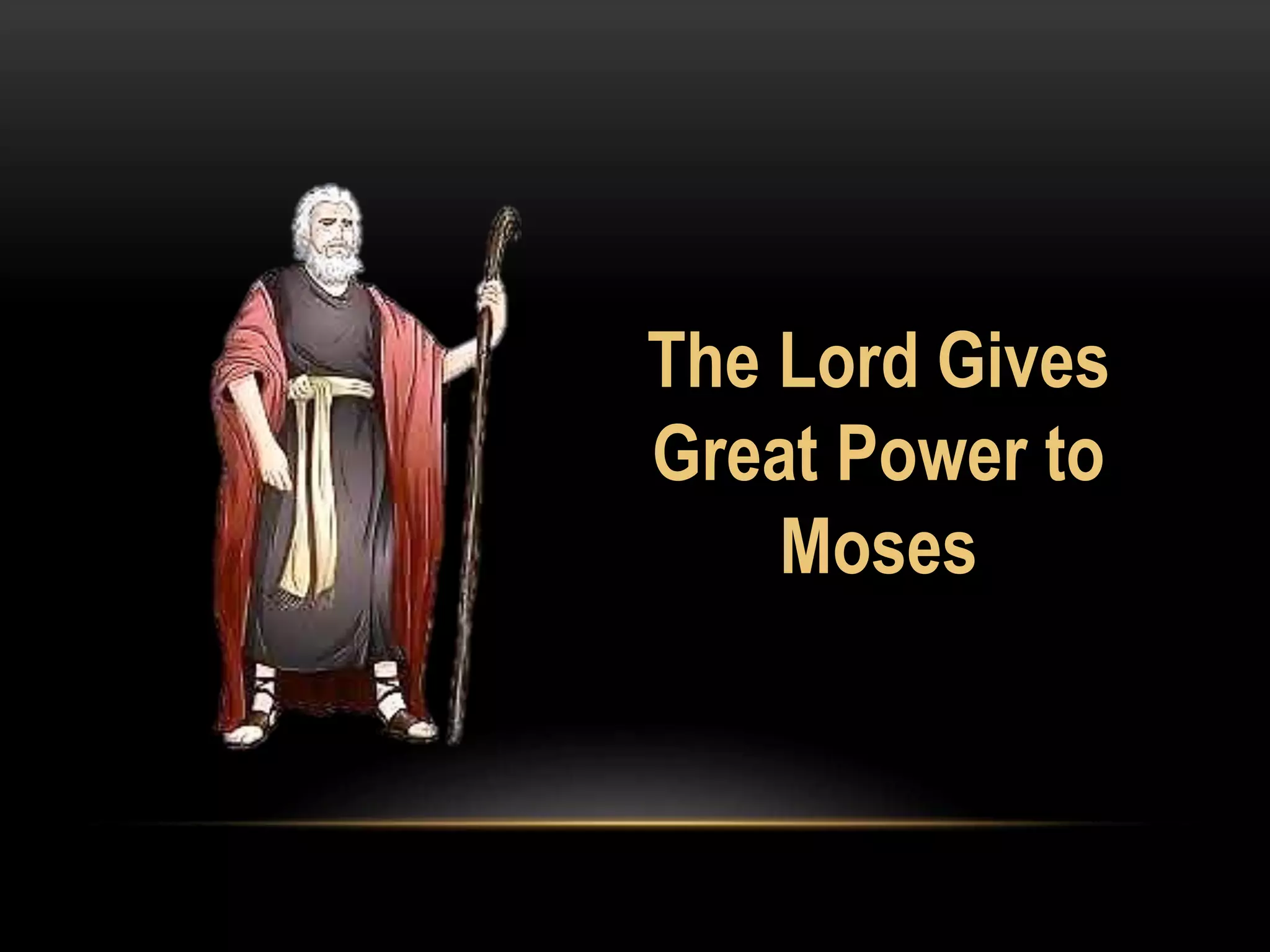 Moses "Prince of Egypt" | PPT