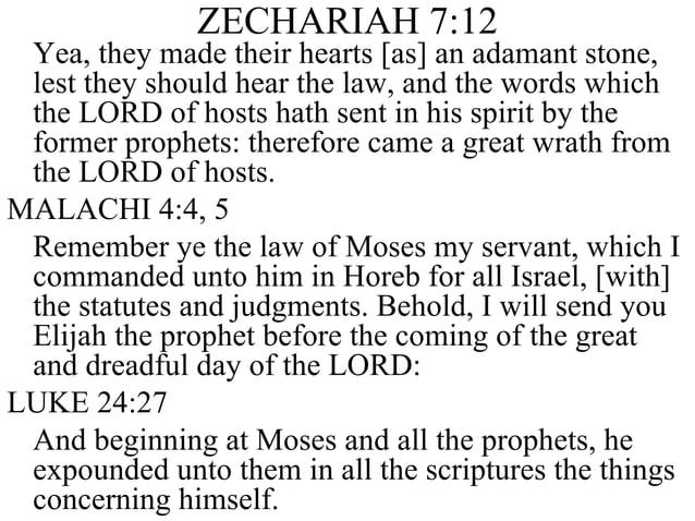 Moses And The Sanctuary Message | PPT