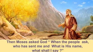 Moses and the burning bush | PPTX