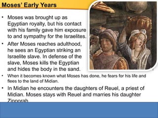 Moses and the exodus pgp | PPT