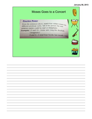 Moses goes to a concert | PDF