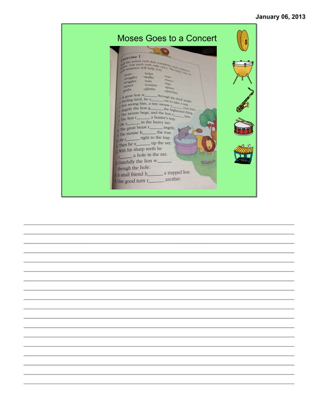 Moses goes to a concert | PDF