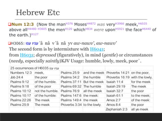 moses meek miserable.pptx | Christianity | Religion & Spirituality