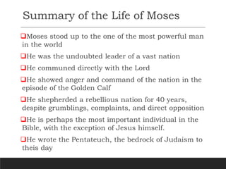 moses meek miserable.pptx | Christianity | Religion & Spirituality
