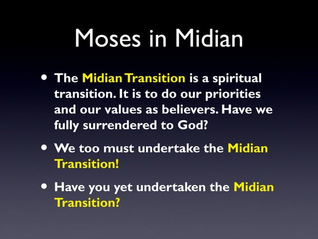 Moses model | PPT