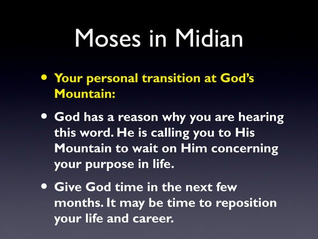 Moses model | PPT