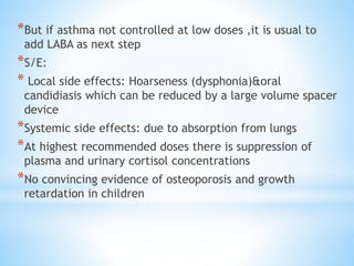 TREATMENT OF ASTHMA | PPTX