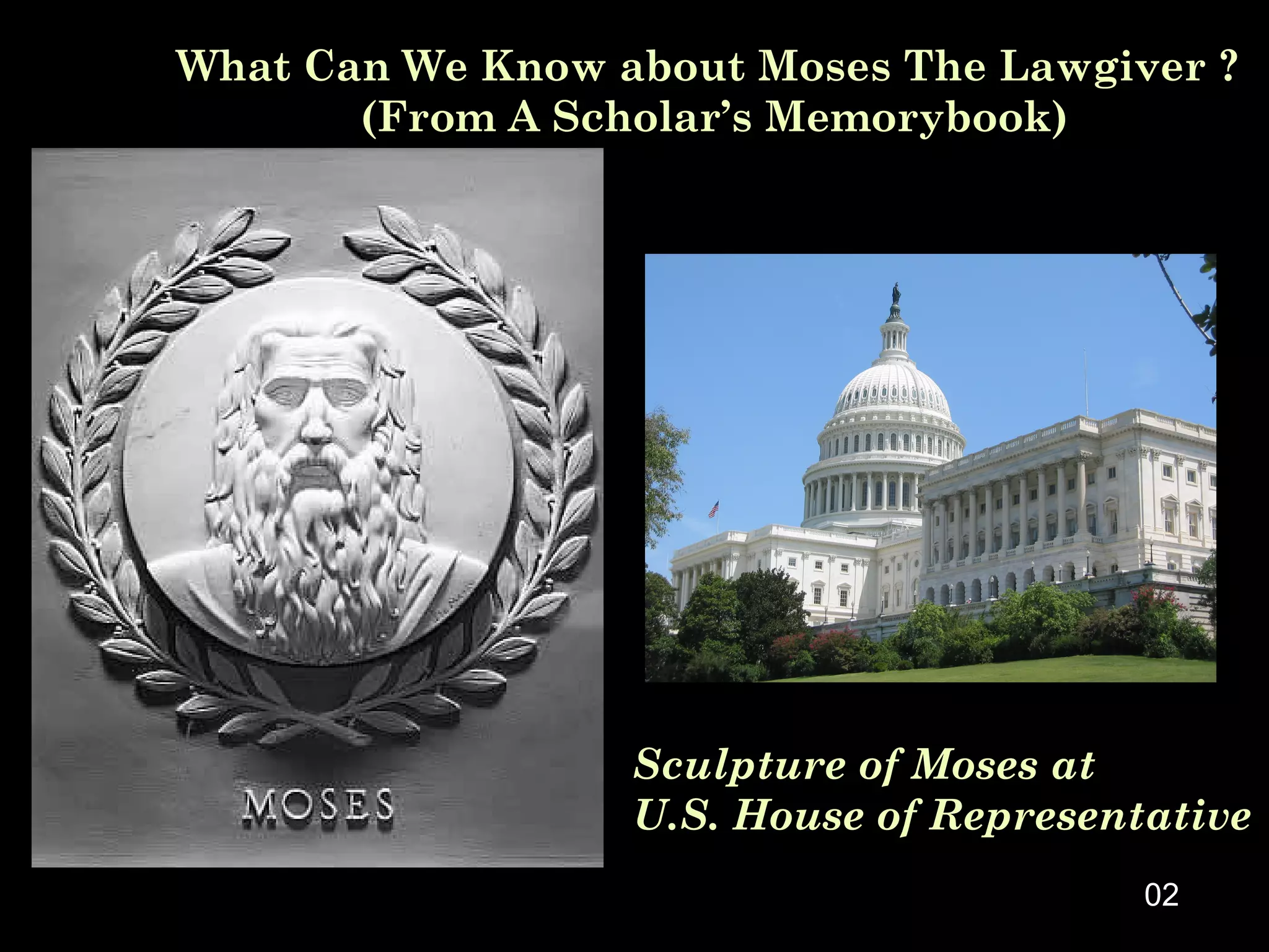 Moses the prince of egypt in search_ a scholar's historical journey to ...