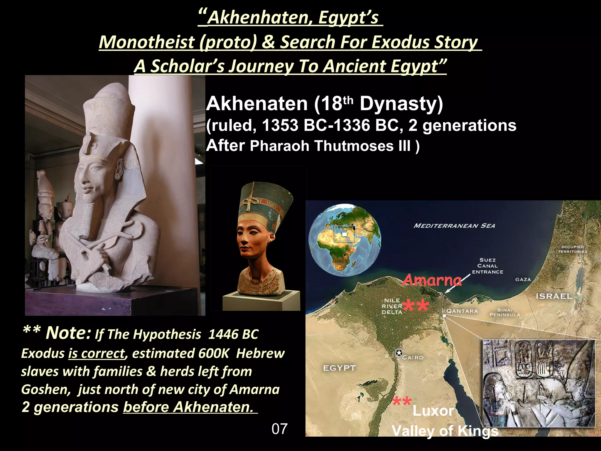 Moses the prince of egypt in search_ a scholar's historical journey to ...