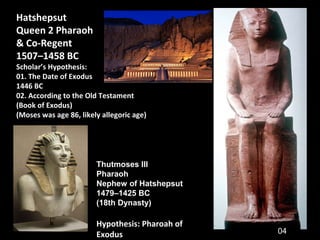 Moses the prince of egypt in search_ a scholar's historical journey to ...