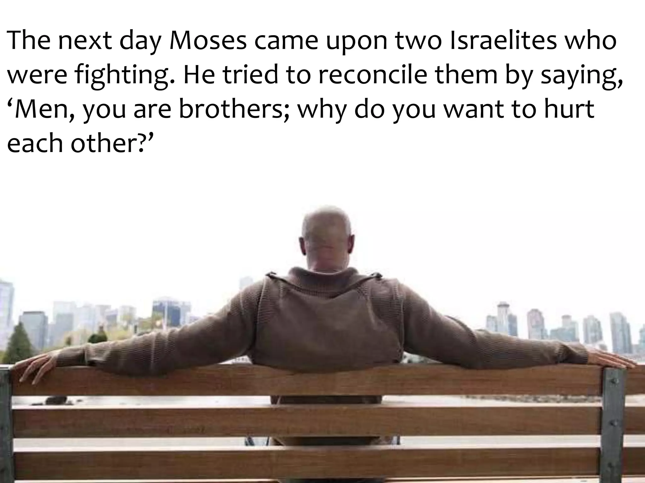 Moses the wounded leader | PPTX