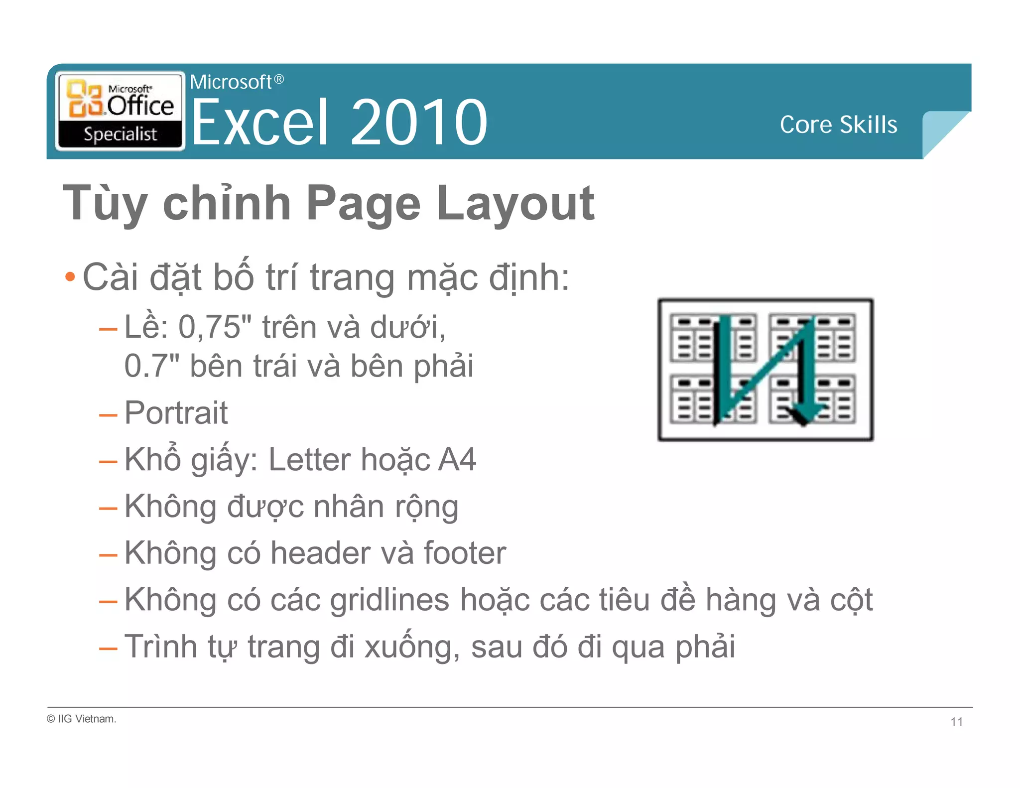 Mos excel 2010_bai_05_xem_va_in_workbooks | PPT