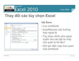Mos excel 2010_bai_05_xem_va_in_workbooks | PDF