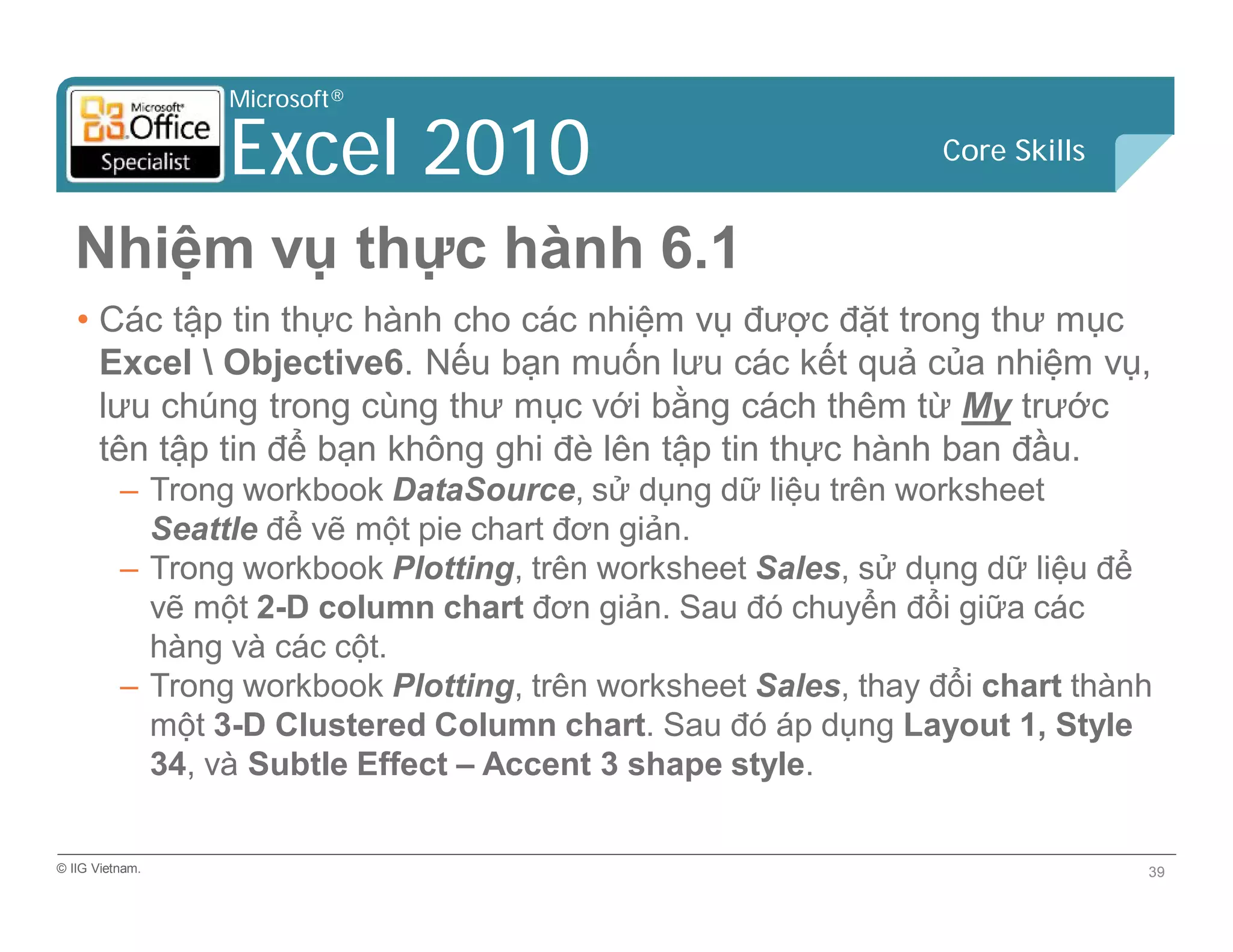 Mos excel 2010_bai_tap_luyen_thi_mos_excel | PPT