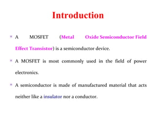 Mosfet | PPT