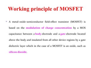 Mosfet | PPT
