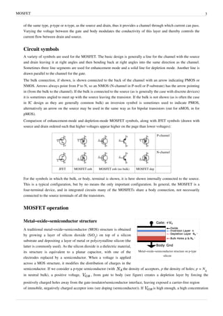 Mosfet | PDF