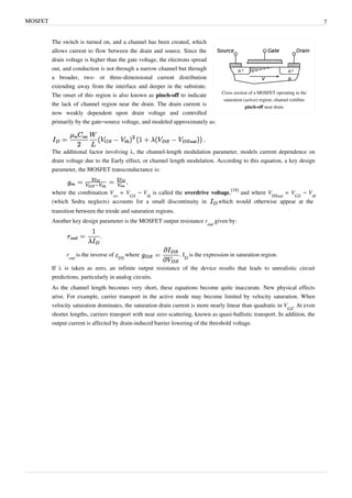 Mosfet | PDF