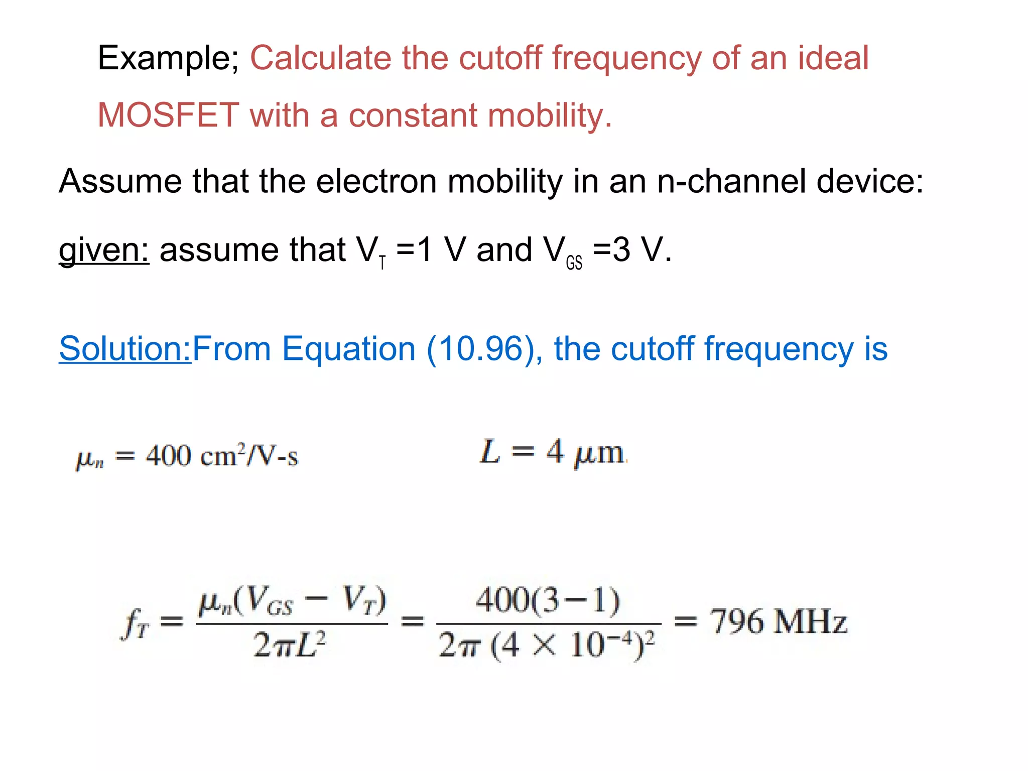 Mosfet | PPT