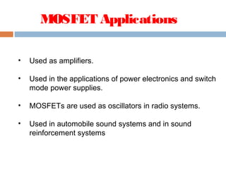 Mosfet | PPT