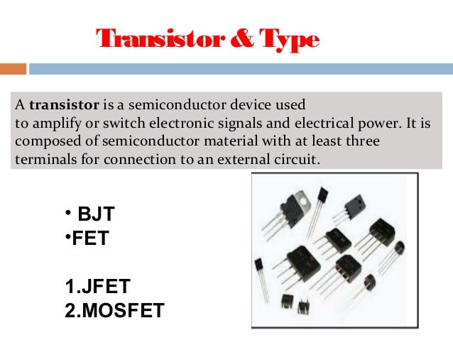 Transistor vs mosfet - kizabeam